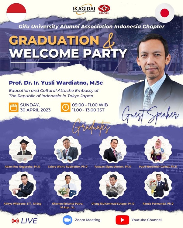 Graduation And Welcome Party 2023 – PPI Gifu